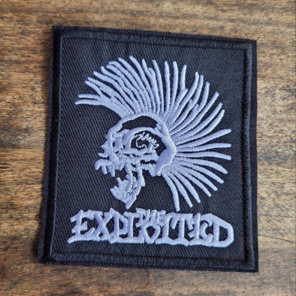 Accessories | 313 The Exploited Punk Rock Vintage Patch | Poshmark
